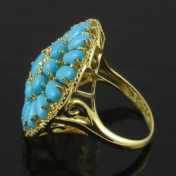 Heritage Gems | Jewelry | Heritage Gems Sleeping Beauty Turquoise Ring | Poshmark